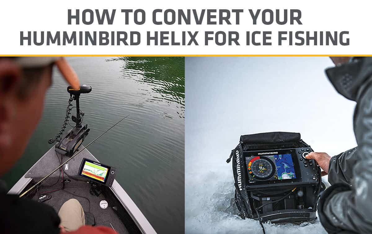 How to Convert Your HELIX for Ice Fishing | IceFishingFIRST